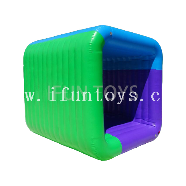 Interactive Team Game Inflatable Flip It / Giant Inflatable Square ...