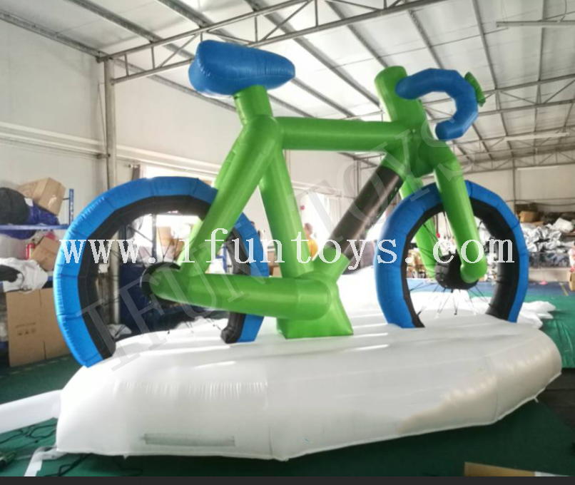 Giant Inflatable Bike Model / Advertising Inflatable Bicycle for ...