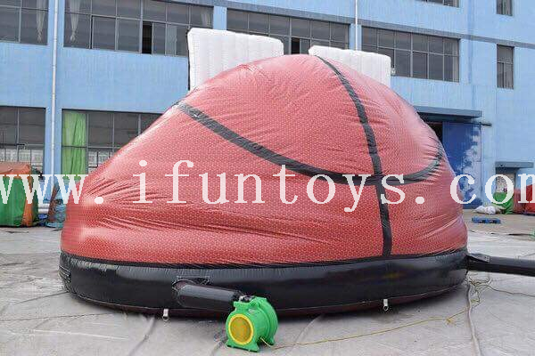 Outdoor Inflatable Basketball Slam Dunk Challenge Game/ Inflatable Dual ...