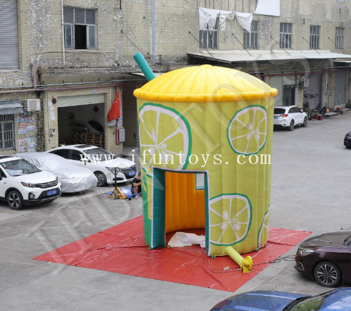 Portable Inflatable Lemonade Booth / Outdoor Concession Stand ...