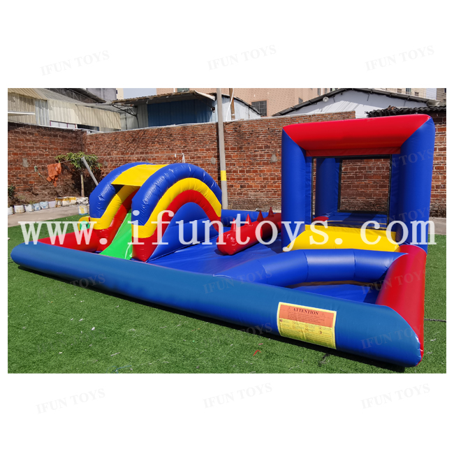 Kids Inflatable Play Zone Mini Play zone with Inflatable Bouncy Bed ...