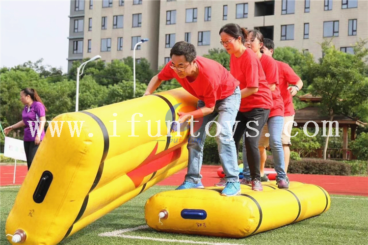 Outdoor in the same boat relay race sport game /inflatable team ...