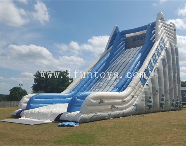 Extralarge tallest inflatable everest slide/inflatable dry slide for ...