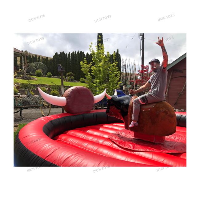 Theme park rides inflatable mechanical bull rodeo for Outdoor Sport ...