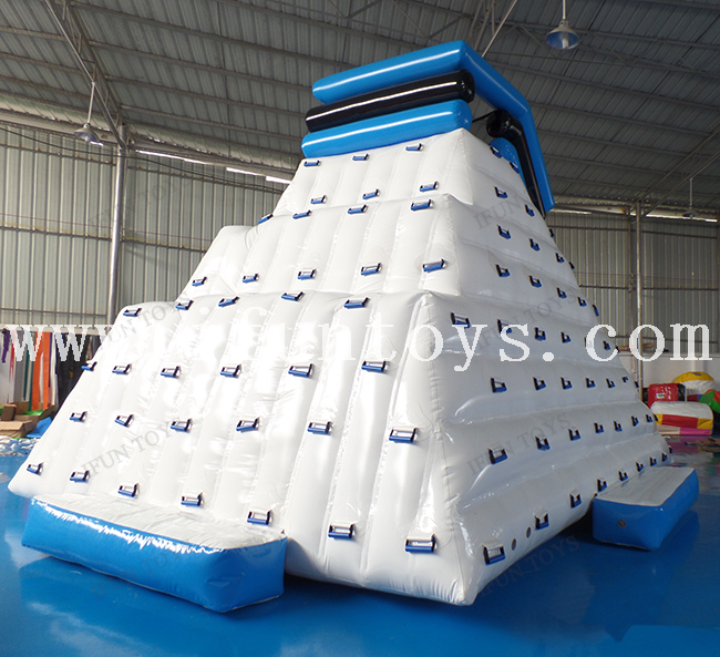 Lake Inflatable Iceberg Water Toys / Ocean Aquatic Inflatables Climbing ...