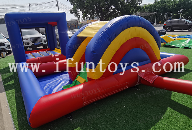 Kids Inflatable Play Zone Mini Play zone with Inflatable Bouncy Bed ...