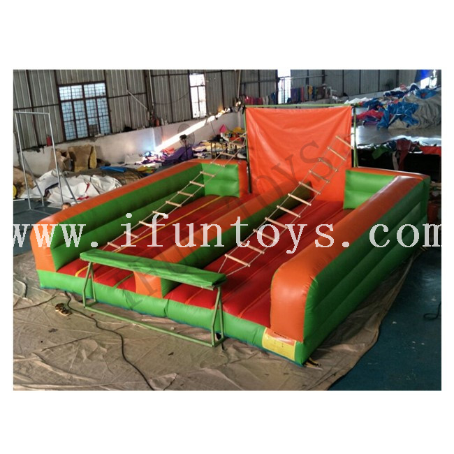 Inflatable Jacobs Ladder Climb / Climbing Rope Ladder / Jacob's Ladder ...