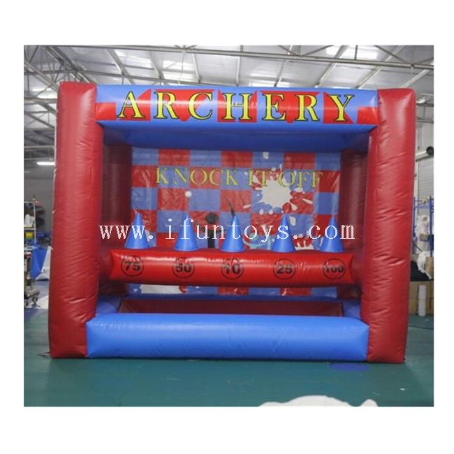Interactive Inflatable Archery Game with Hover Balls /Inflatable ...