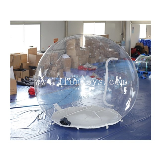 Transparent Inflatable Space Capsule Bubble Tent / Inflatable Display ...