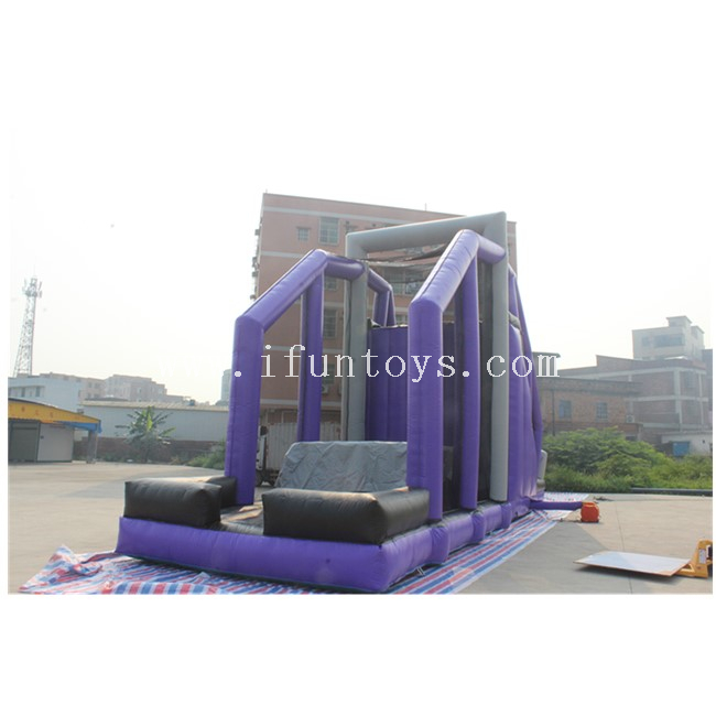 Inflatable Freefall Stunt Jump/ Inflatable Cliff Jump Game / Jump Off ...